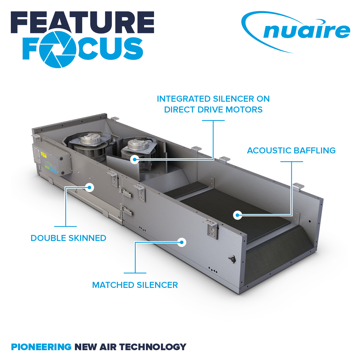Nuaire Aire-Volve - Twin Fan Extract Units